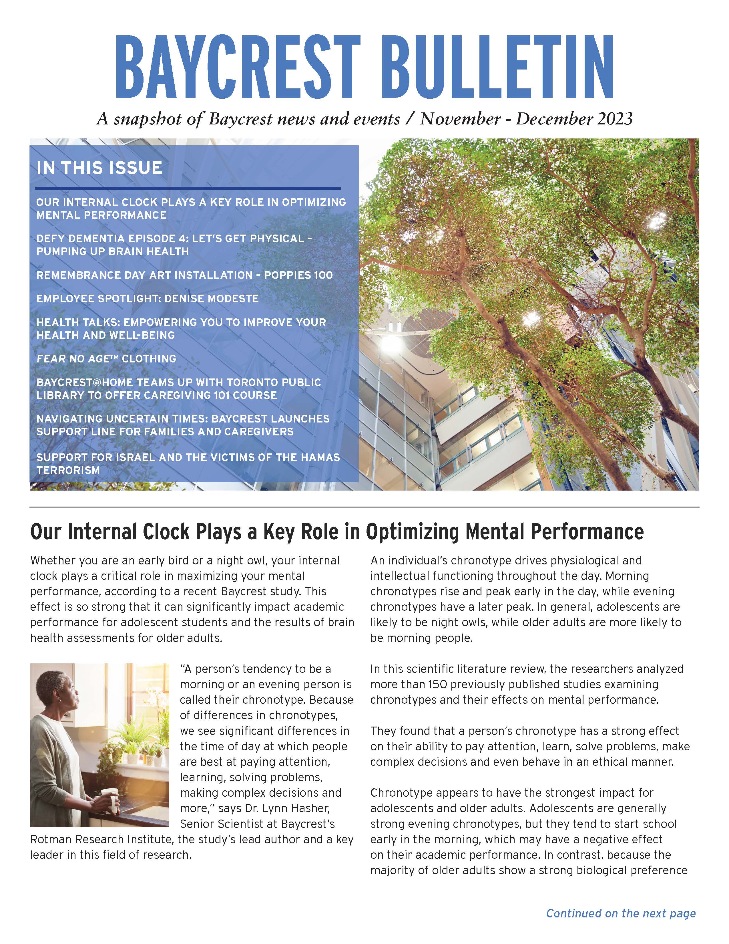 Baycrest Centre - Baycrest